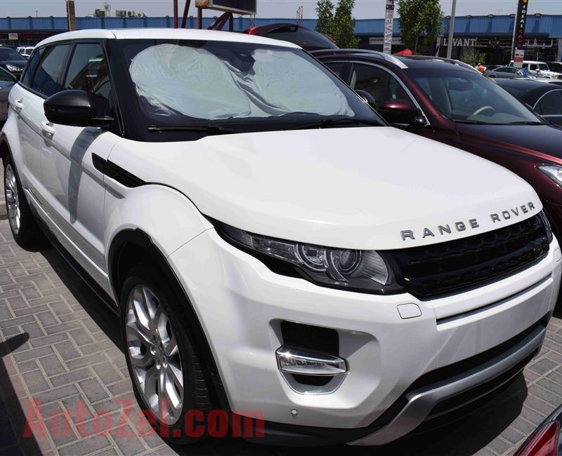 RANGE ROVER EVOQUE- 2015- WHITE- GCC :: AutoZel.com | Buy...