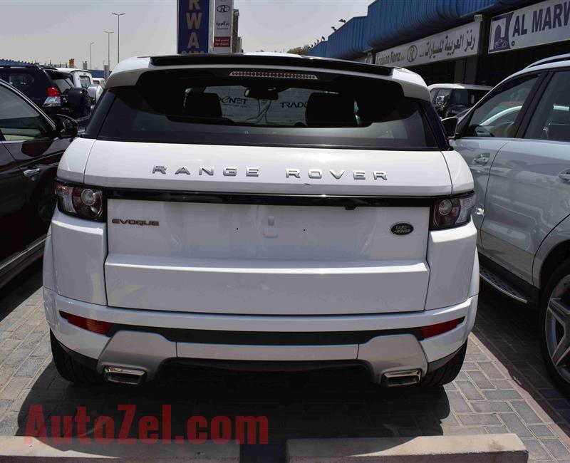 RANGE ROVER EVOQUE- 2015- WHITE- GCC :: AutoZel.com | Buy...