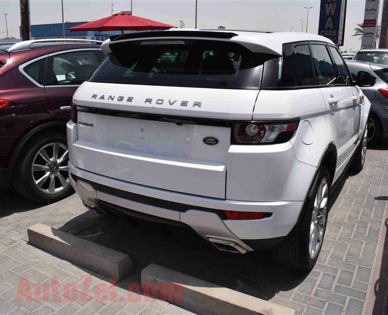 RANGE ROVER EVOQUE- 2015- WHITE- GCC :: AutoZel.com | Buy...