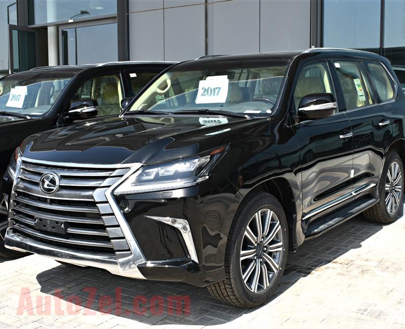 lexus lx 570 model 2017 - black - zero km - v8 - gcc