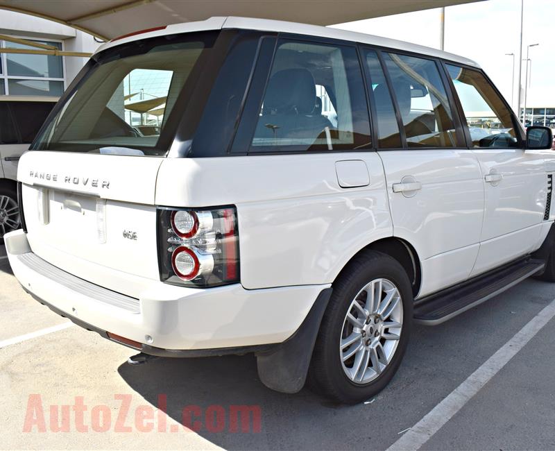 RANGE ROVER HSE, V8- 2010- WHITE- 184 000 KM- GCC