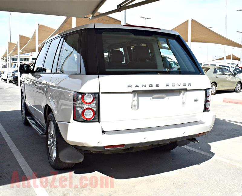 RANGE ROVER HSE, V8- 2010- WHITE- 184 000 KM- GCC
