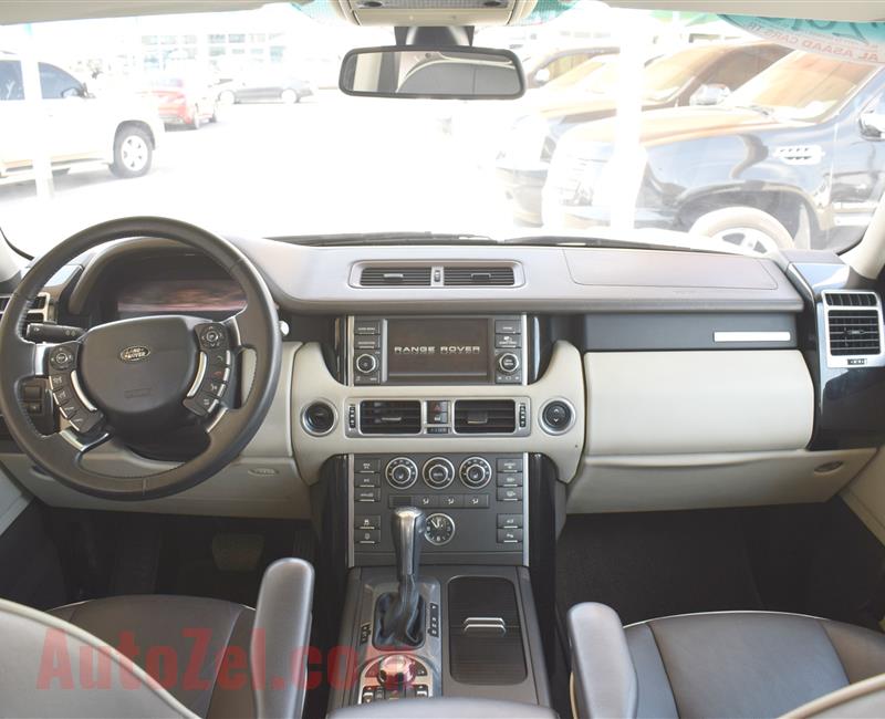RANGE ROVER HSE, V8- 2010- WHITE- 184 000 KM- GCC
