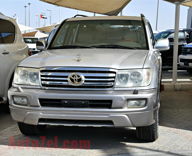 TOYOTA LAND CRUISER GXR- 2007- SILVER- 250 000 KM- GCC