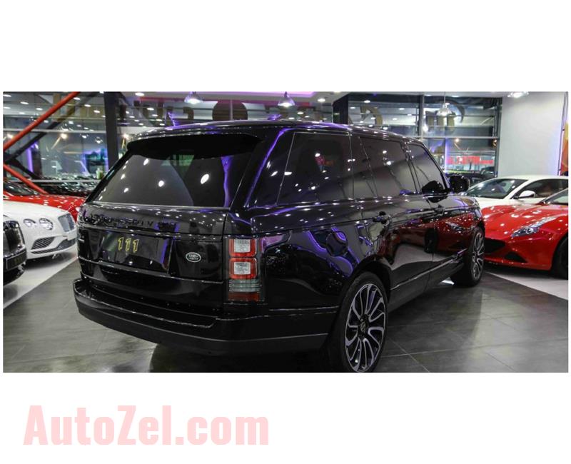 LAND ROVER RANGE ROVER AUTOBIOGRAPHY- 2016- BLACK- 42 000...