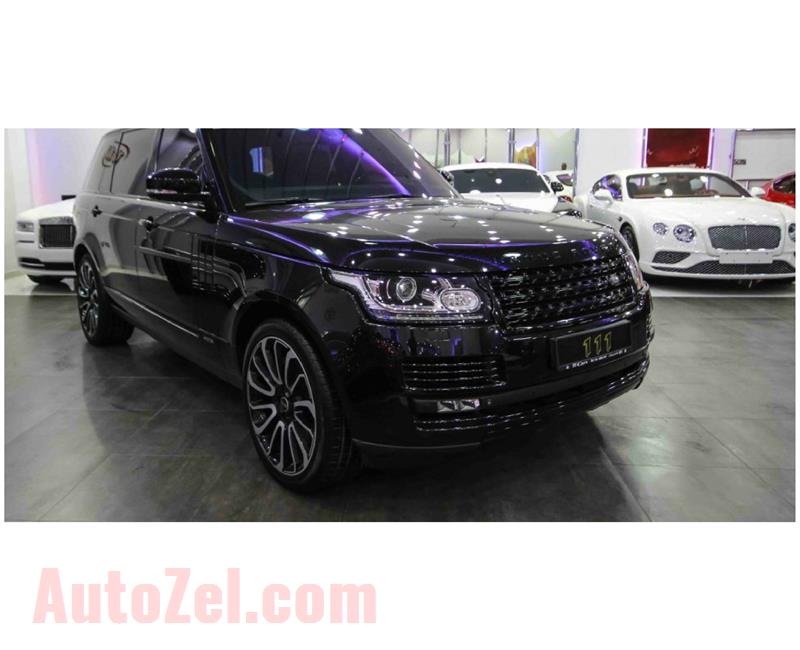 LAND ROVER RANGE ROVER AUTOBIOGRAPHY- 2016- BLACK- 42 000...