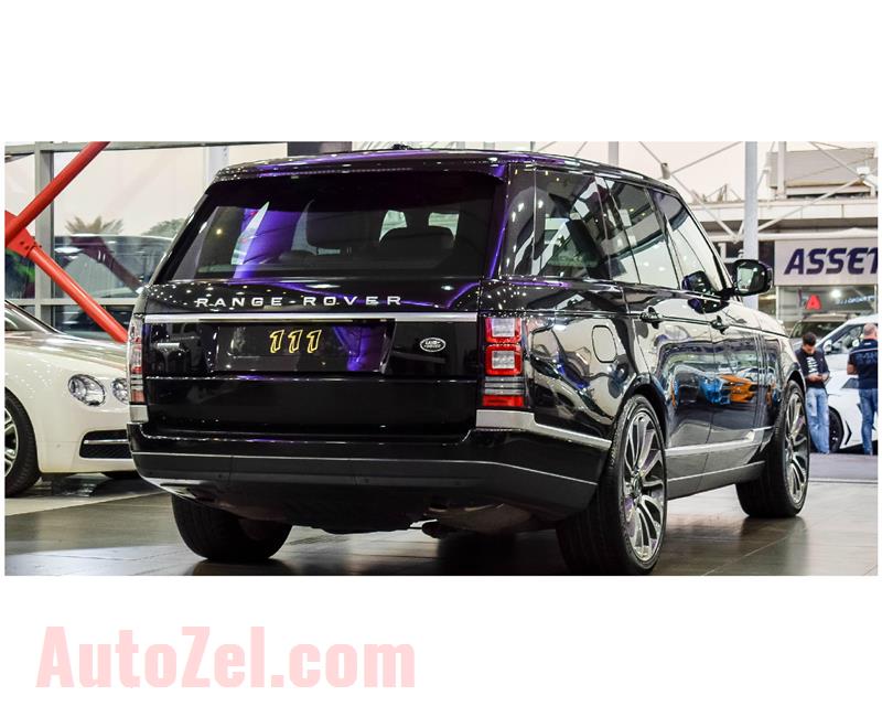 RANGE ROVER HSE WITH AUTOBIOGRAPHY BADGE- 2016- BLACK- 64...