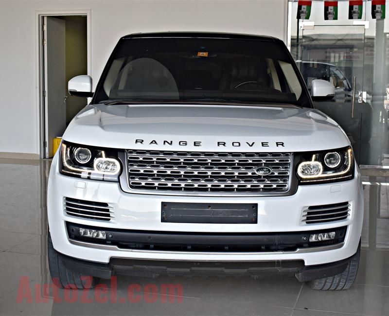 RANGE ROVER AUTOBIOGRAPHY MODEL 2014 - white - 99000 KM