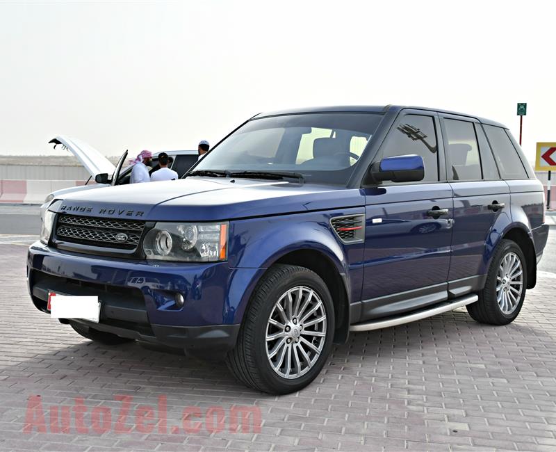 RANGE ROVER MODEL 2010 - BLUE - 195,000 KM - V8 - GCC