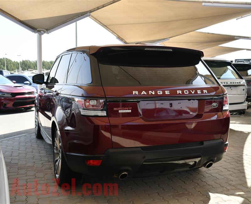 RANGE ROVER SPORT AUTOBIOGRAPHY- 2016- MAROON- 83 000 KM-...