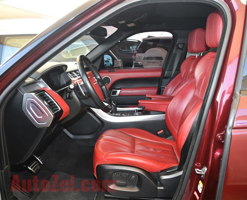 RANGE ROVER SPORT AUTOBIOGRAPHY- 2016- MAROON- 83 000 KM-...