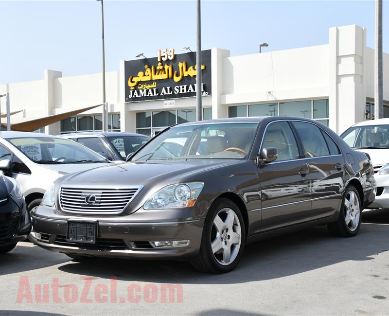 LEXUS LS430- 2004- BROWN- 190 000 KM- AMERICAN SPECS