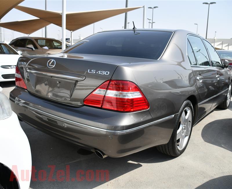 LEXUS LS430- 2004- BROWN- 190 000 KM- AMERICAN SPECS