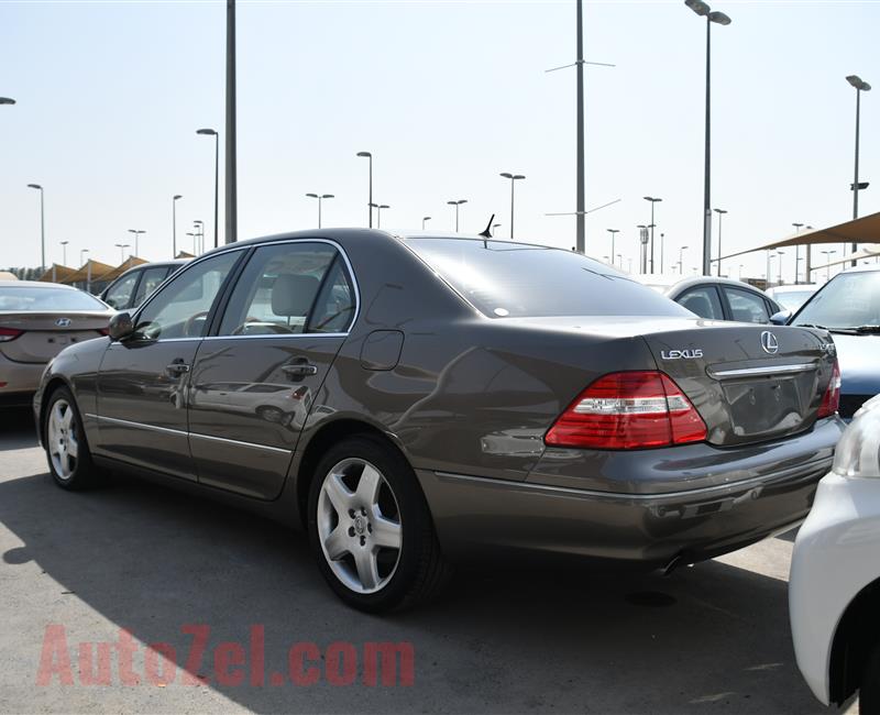 LEXUS LS430- 2004- BROWN- 190 000 KM- AMERICAN SPECS