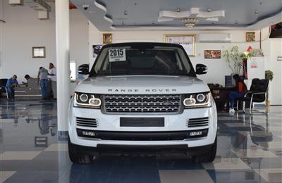 RANGE ROVER AUTOBIOGRAPHY- 2015- WHITE- 132 000 KM- GCC