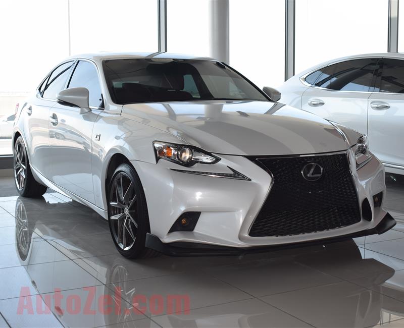 LEXUS IS200t- 2016- WHITE- 26 000 KM- GCC :: AutoZel.com