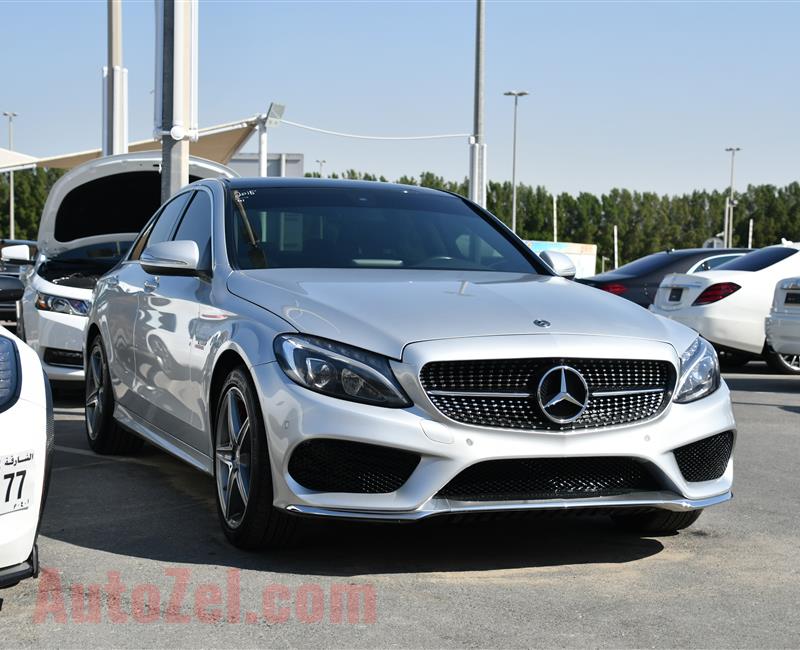 MERCEDES-BENZ C300- 2015- SILVER- 59 000 MILES- AMERICAN...