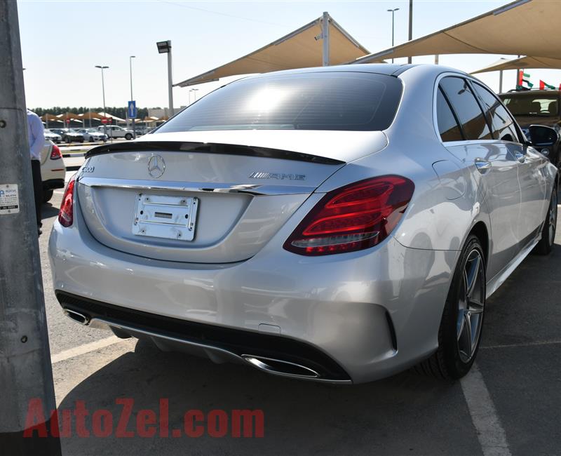 MERCEDES-BENZ C300- 2015- SILVER- 59 000 MILES- AMERICAN...