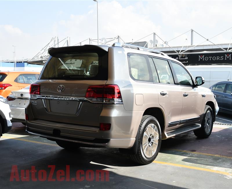 TOYOTA LAND CRUISER GXR- GRAND TOURING- 2020- GOLD- GCC...
