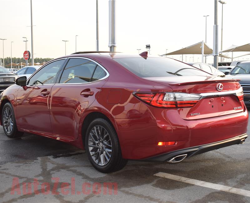 LEXUS ES350- 2018- RED- 6 000 MILES- AMERICAN SPECS