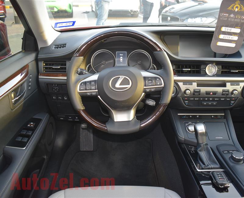LEXUS ES350- 2018- RED- 6 000 MILES- AMERICAN SPECS