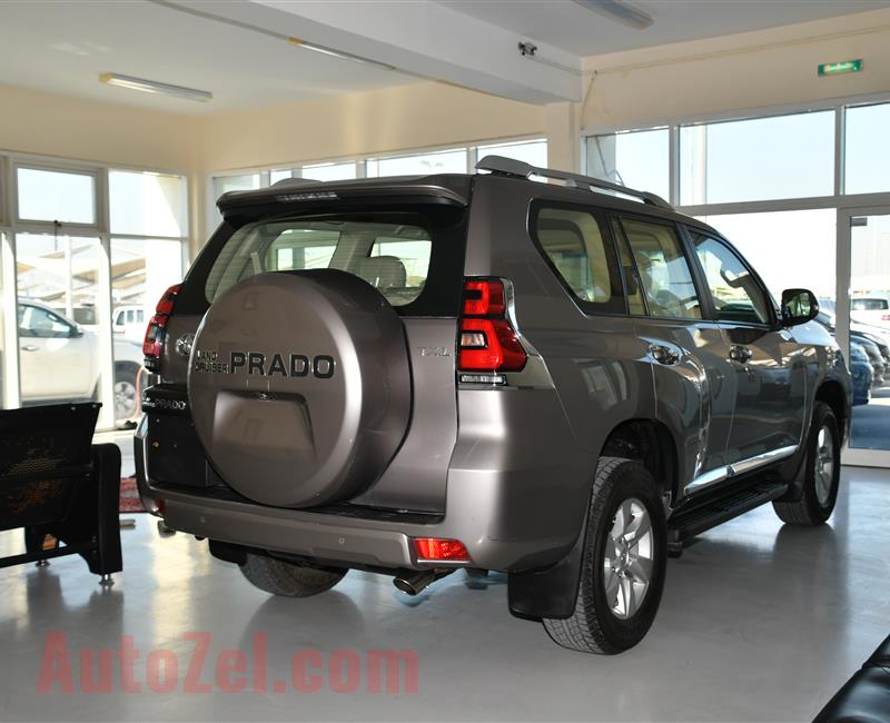 TOYOTA PRADO TXL- 2018- GREY- 17 000 KM- GCC