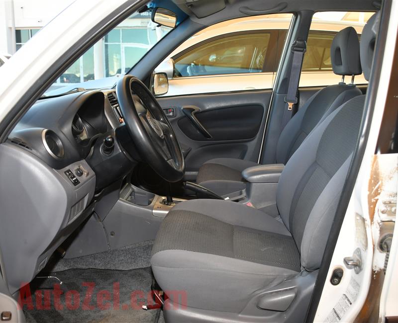 TOYOTA RAV 4- 2001- WHITE- 277 000 KM- JAPANESE SPECS