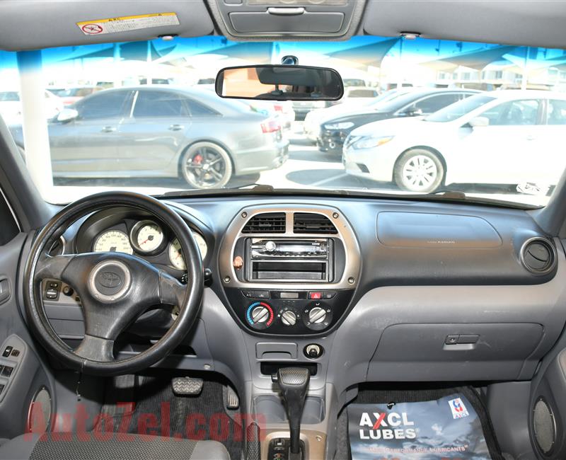 TOYOTA RAV 4- 2001- WHITE- 277 000 KM- JAPANESE SPECS