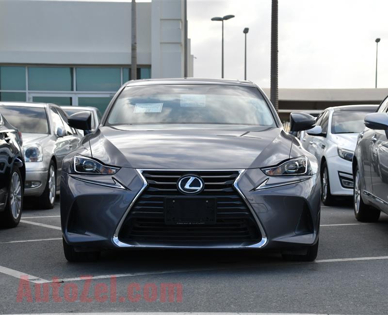 LEXUS IS300- 2019- GREY- 9 000 KM- GCC :: AutoZel.com