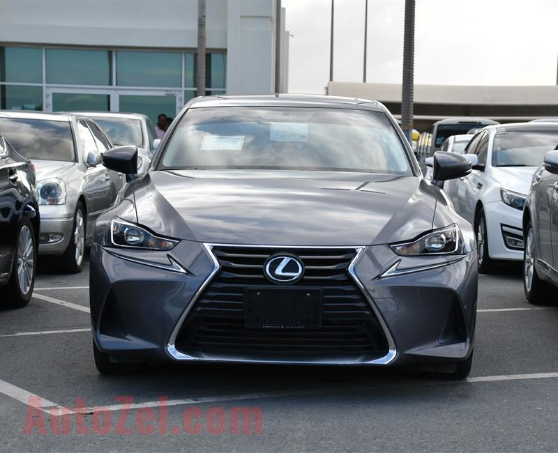 LEXUS IS300- 2019- GREY- 9 000 KM- GCC :: AutoZel.com
