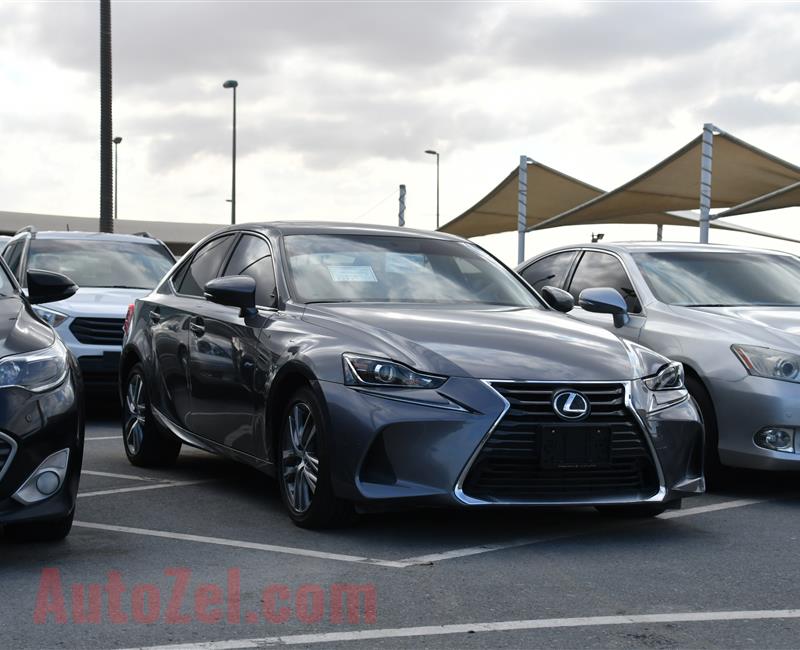 LEXUS IS300- 2019- GREY- 9 000 KM- GCC :: AutoZel.com