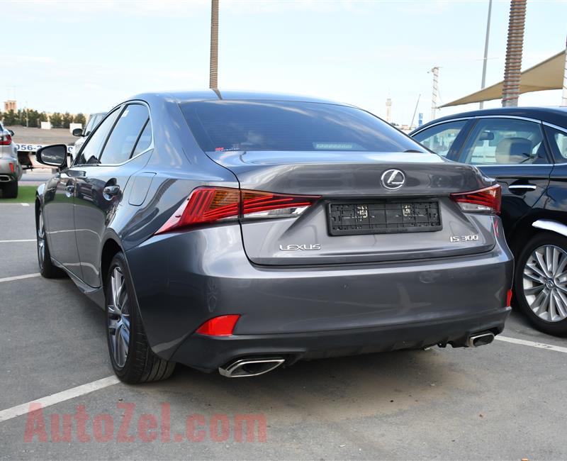 LEXUS IS300- 2019- GREY- 9 000 KM- GCC :: AutoZel.com