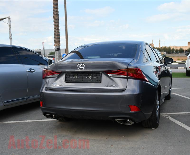 LEXUS IS300- 2019- GREY- 9 000 KM- GCC :: AutoZel.com