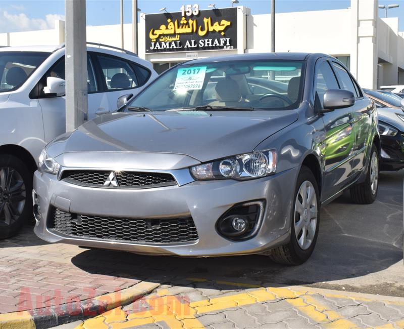 MITSUBISHI LANCER EX MODEL 2017 - GREY - 84,000 KM - V4