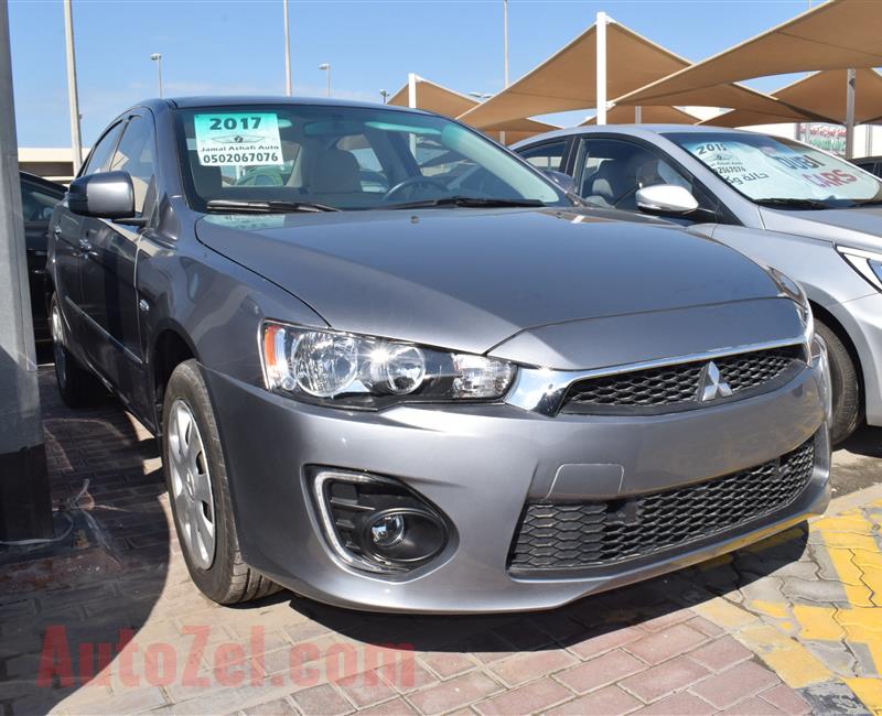 MITSUBISHI LANCER EX MODEL 2017 - GREY - 84,000 KM - V4
