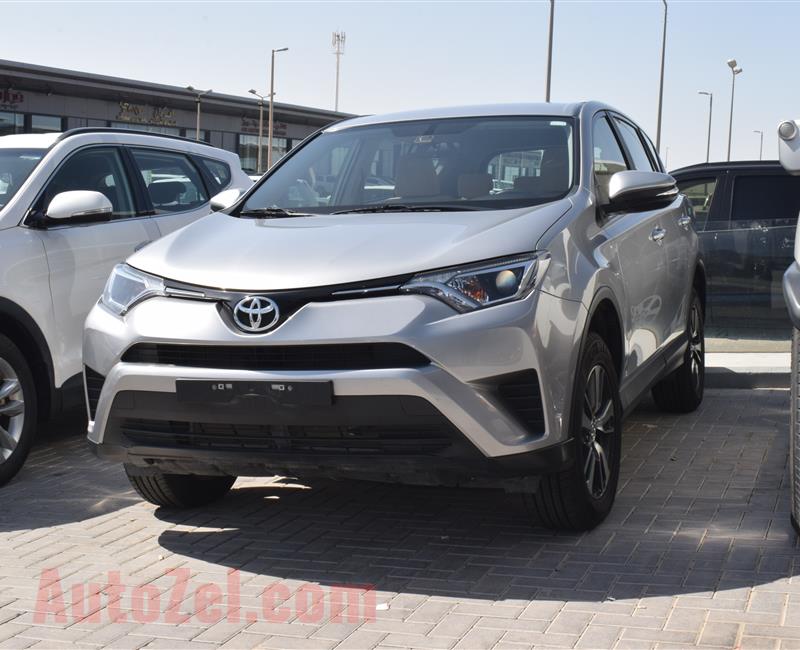 TOYOTA RAV4- 2017- SILVER- 54 000 KM- GCC SPECS