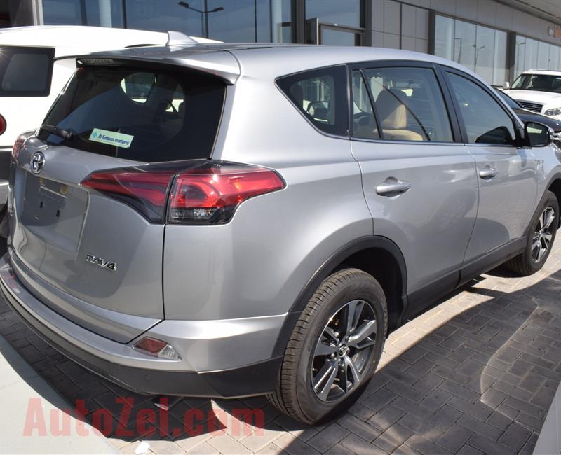 TOYOTA RAV4- 2017- SILVER- 54 000 KM- GCC SPECS