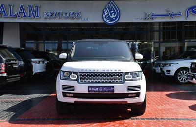 RANGE ROVER AUTOBIOGRAPHY- 2015- WHITE- 97 000 KM- GCC...