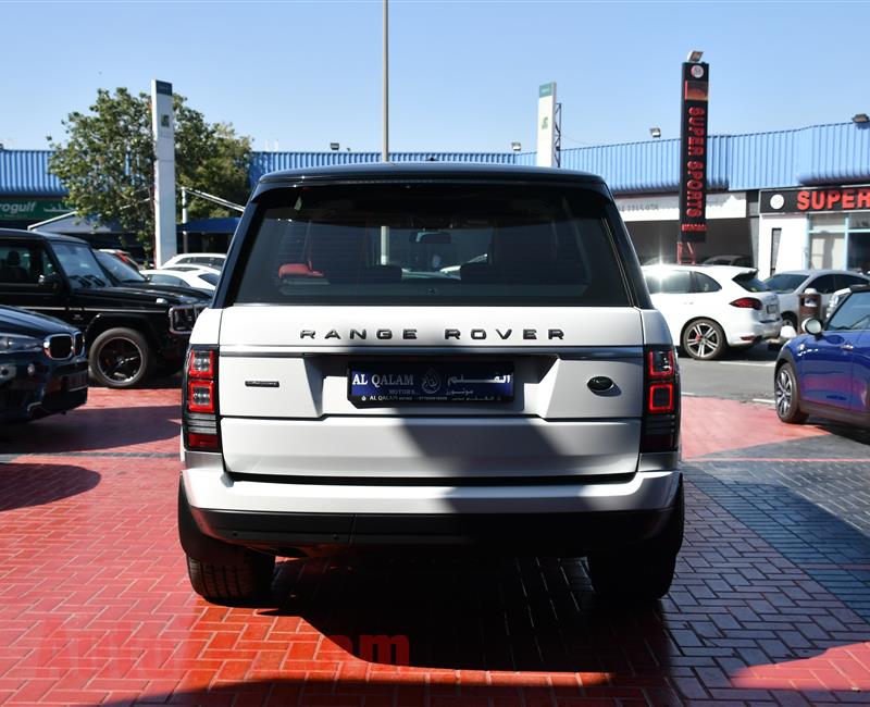 RANGE ROVER AUTOBIOGRAPHY- 2015- WHITE- 97 000 KM- GCC...