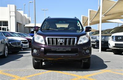 TOYOTA PRADO TXL- 2012- MAROON- 321 000 KM- GCC SPECS